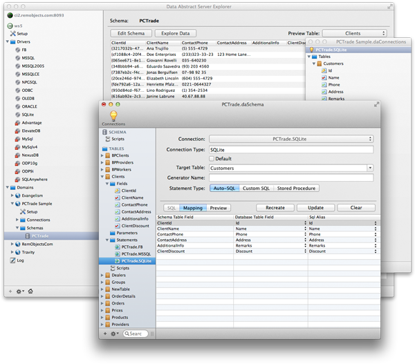 Schemas & Schema Modeler | Data Abstract